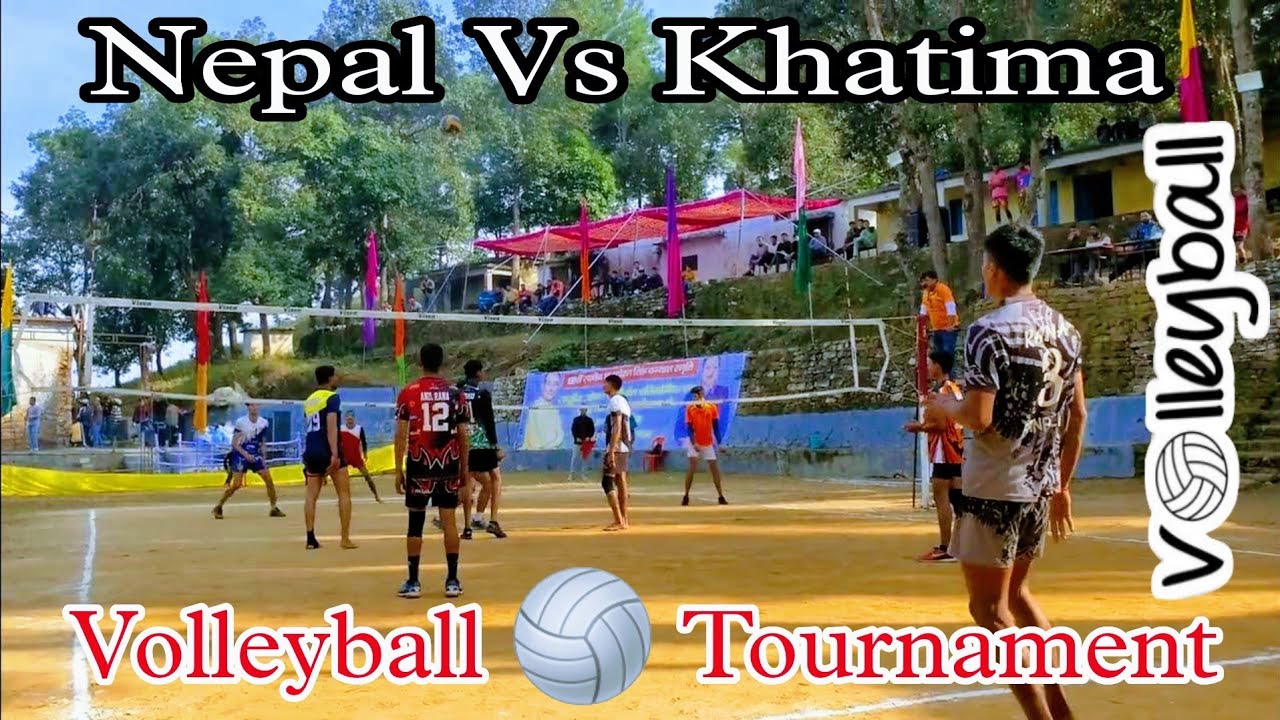 Nepal Vs Rana Club Khatima OPEN VOLLEYBALL 🏐 TOURNAMENT Garkha Mahotsav ...