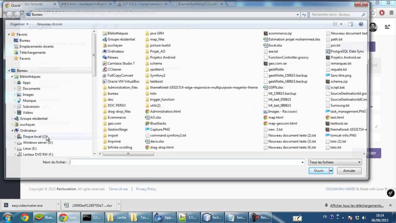 symfony 2.7 example project - YouTube