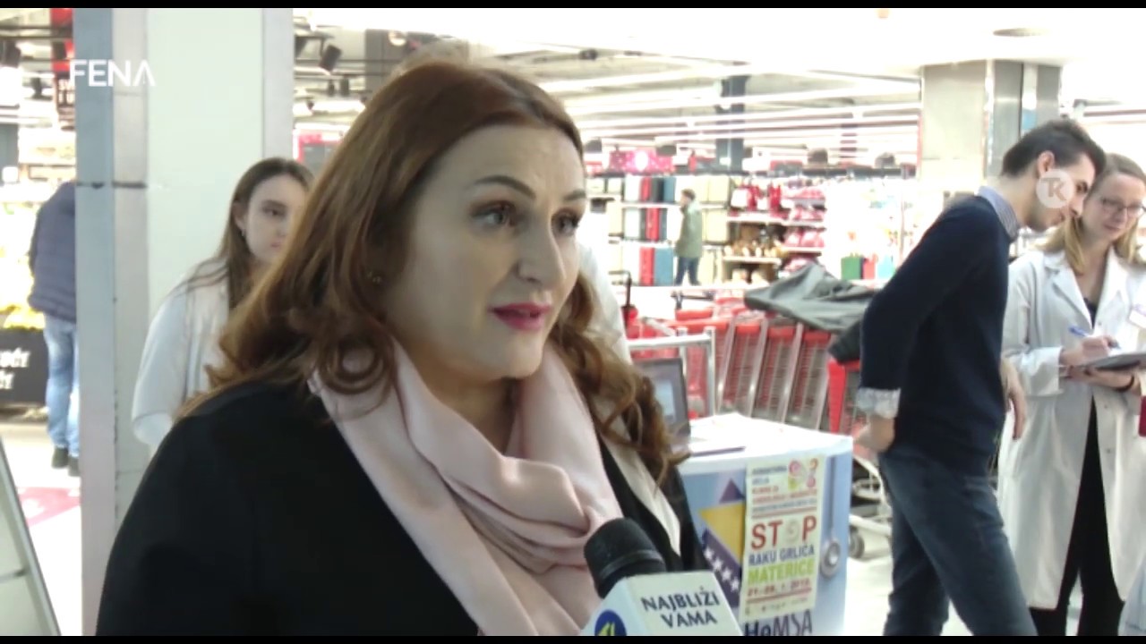 Tuzla - Akcija "Stop raku grlića materice" (VIDEO) - YouTube