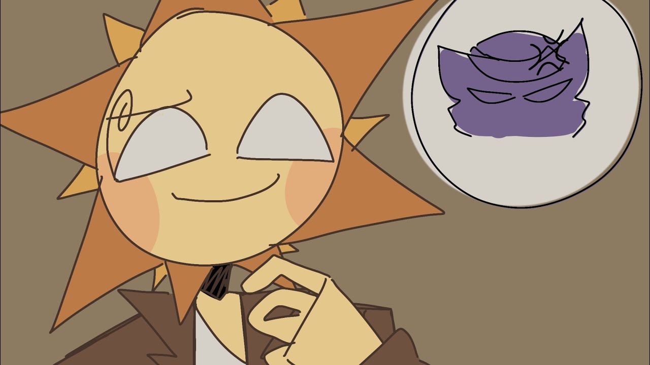 MOON turns into a FURRY!? Fan animation @SunMoonShow - YouTube