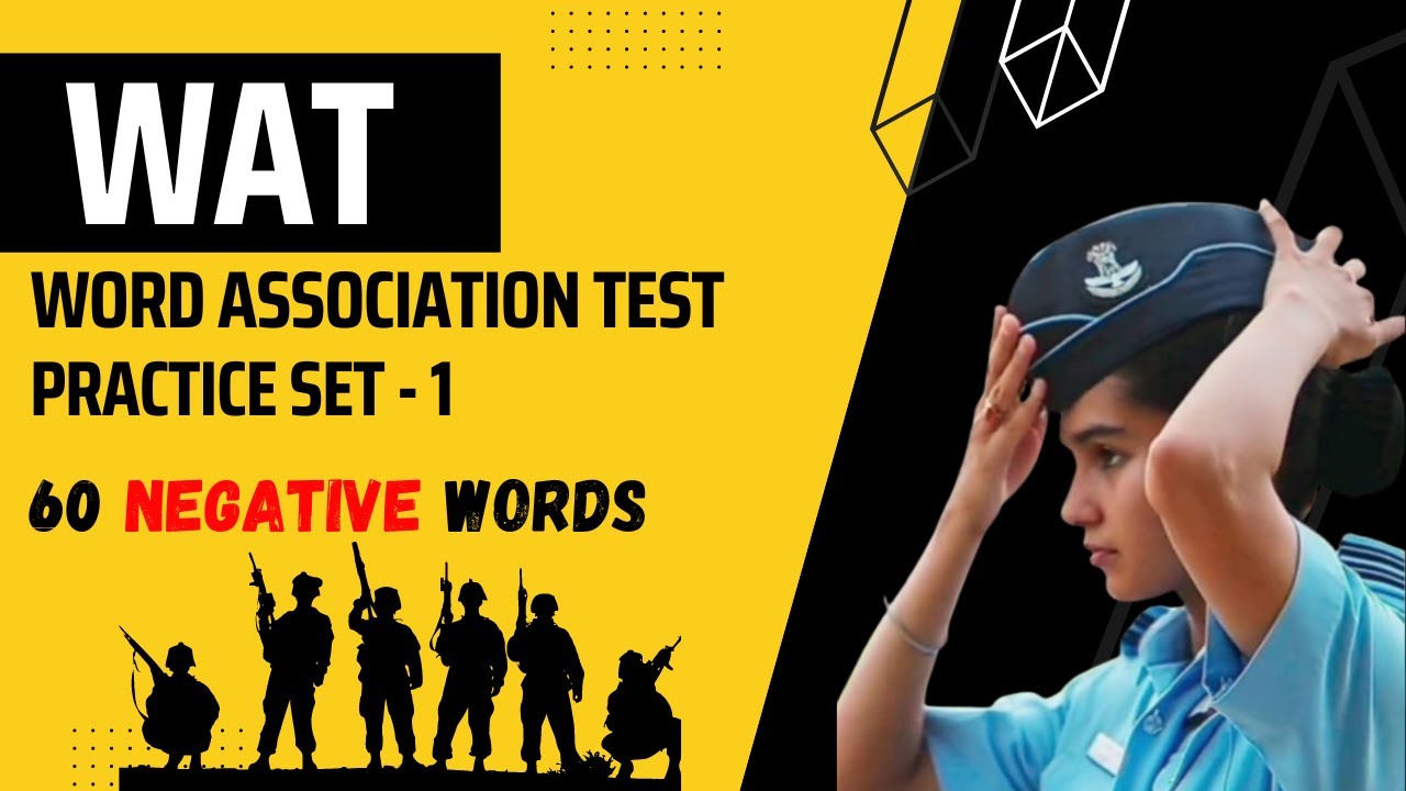 60 most asked NEGATIVE Words in Word Association Test | WAT Practice ...