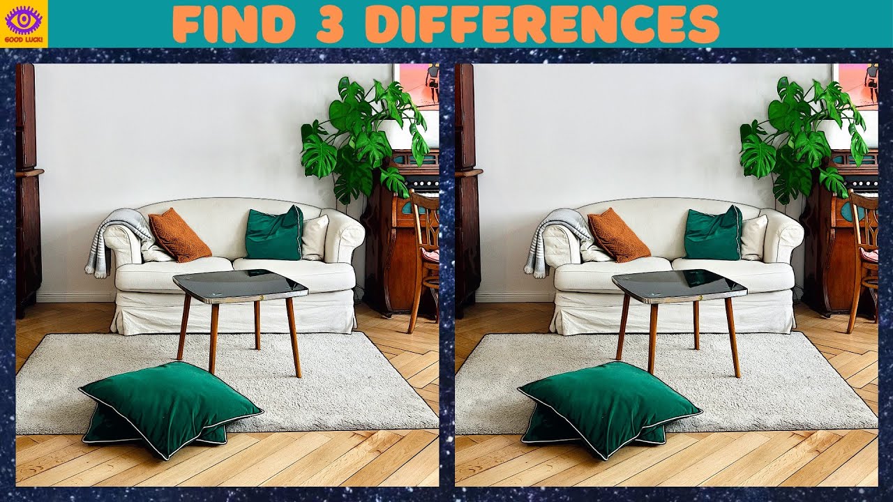 【Find the Difference】 Brain Game Puzzle - Part 332 - YouTube