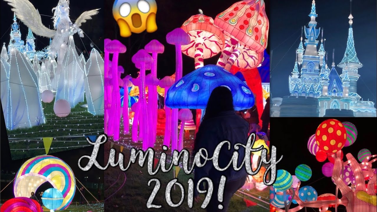 LUMINOCITY NYC FESTIVAL! 2019! MAGICAL LIGHTS! - YouTube