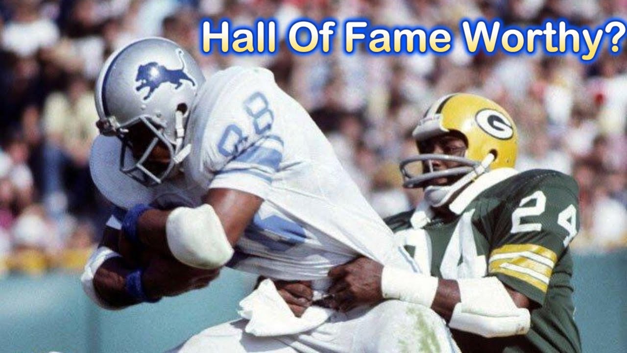 Does Charlie Sanders Belong In The Pro Football Hall Of Fame? - YouTube