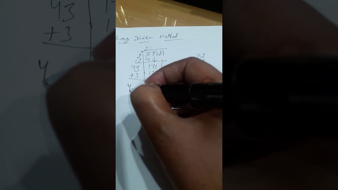 Long Division Method Class 8 - YouTube