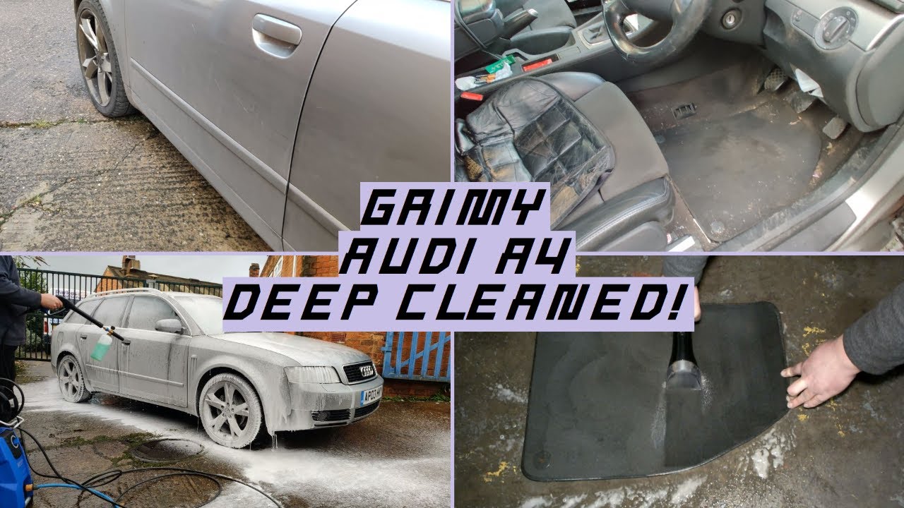Deep Cleaning our GRIMY Audi A4 B6 Avant! - Garage Hauler Detail ...