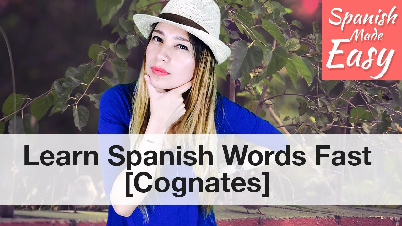 Learn Spanish Words Fast - Cognates [Part1] | Spanish Lessons - YouTube