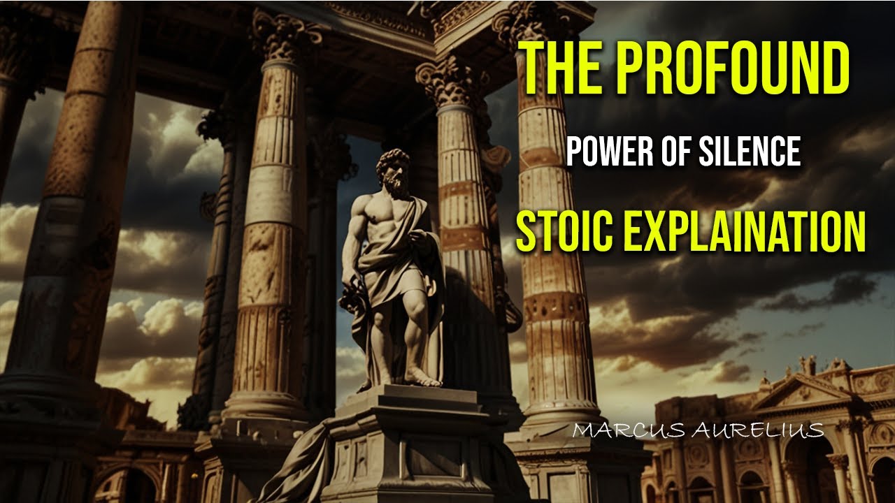 The Profound Power of Silence A Stoic Path to Inner Peace and Strength ...