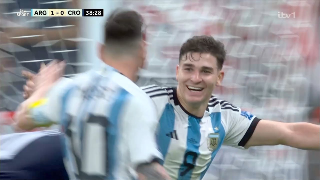 Julián Álvarez Amazing Performance vs Croatia World Cup 2022 | TWO ...