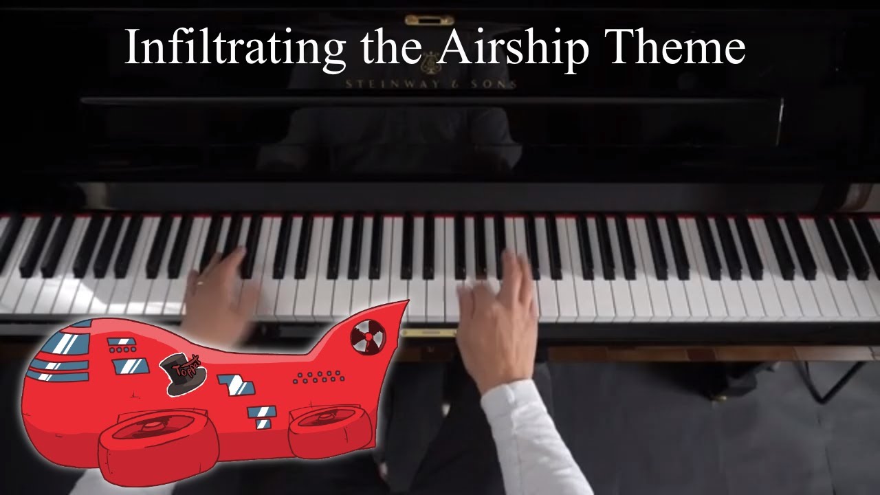Infiltrating the Airship Theme - Piano Tutorial - The Henry Stickmin ...