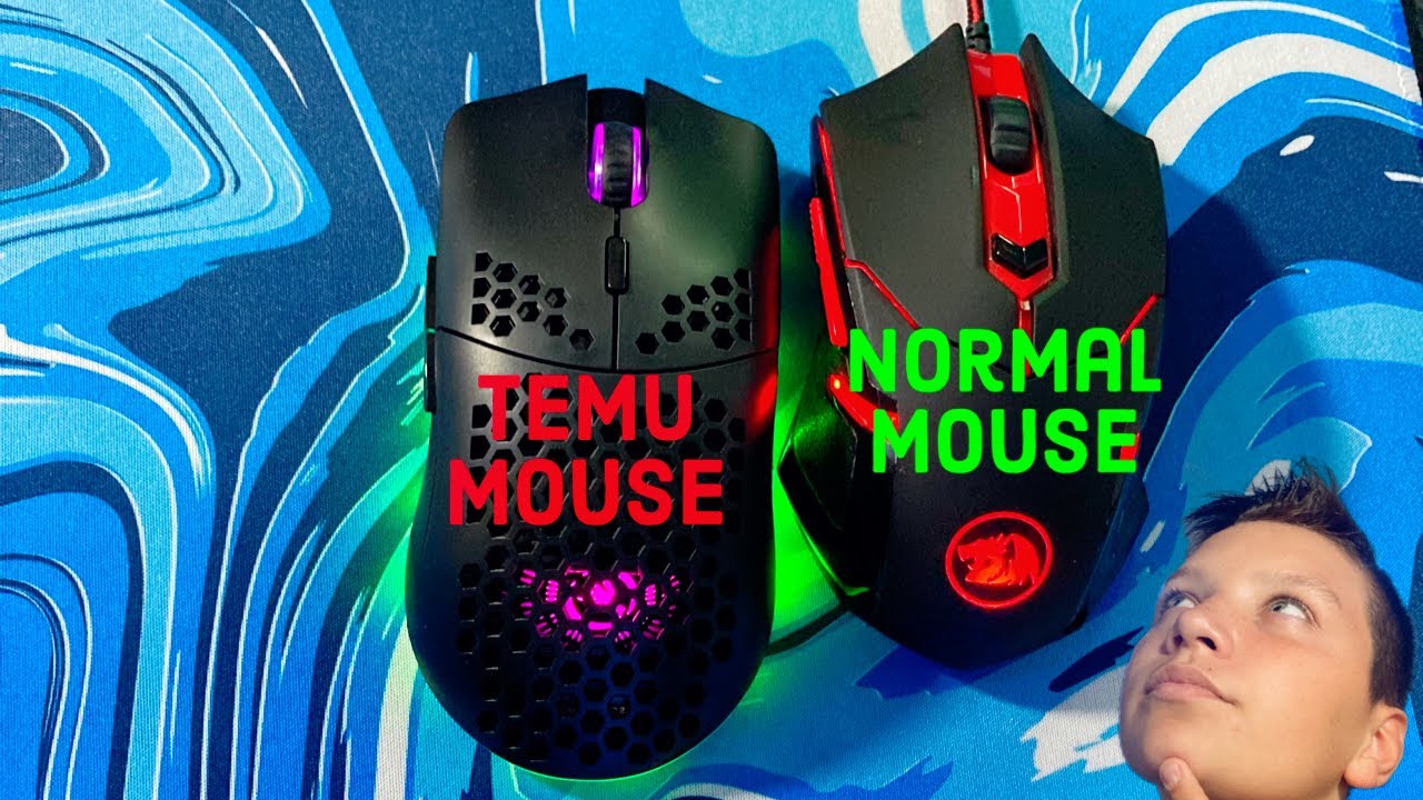 I tried a temu mouse VS my normal everyday mouse. - YouTube