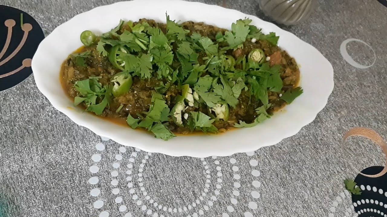 Palak Curry | Pakistani Palak Recipe | spinach curry | Easy Urdu ...