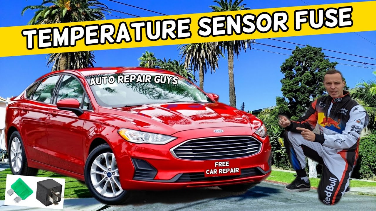 FORD FUSION TEMPERATURE SENSOR FUSE 2013 2014 2015 2016 2017 2018 2019 ...