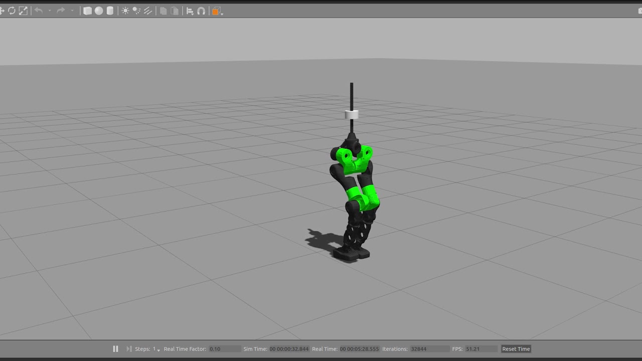 CogIMon Humanoid Change Walking Speed - YouTube