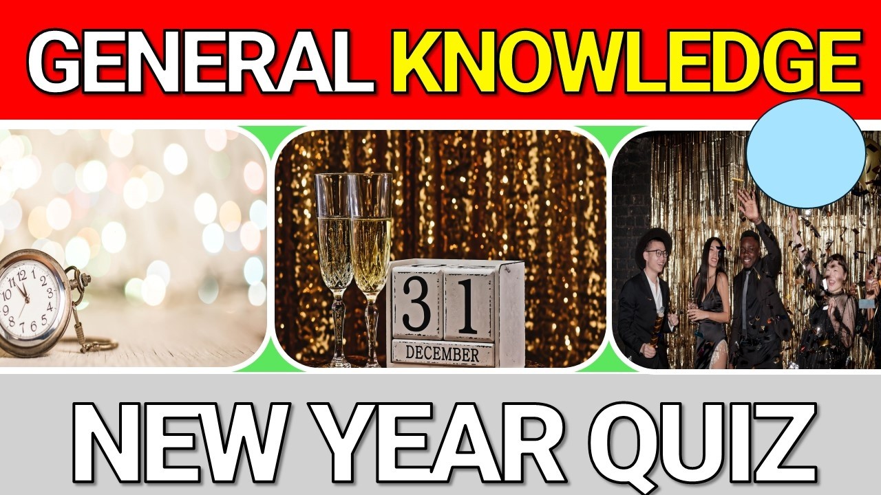 New Years Quiz with 50 Questions and Answers #happynewyear 🌟 - YouTube