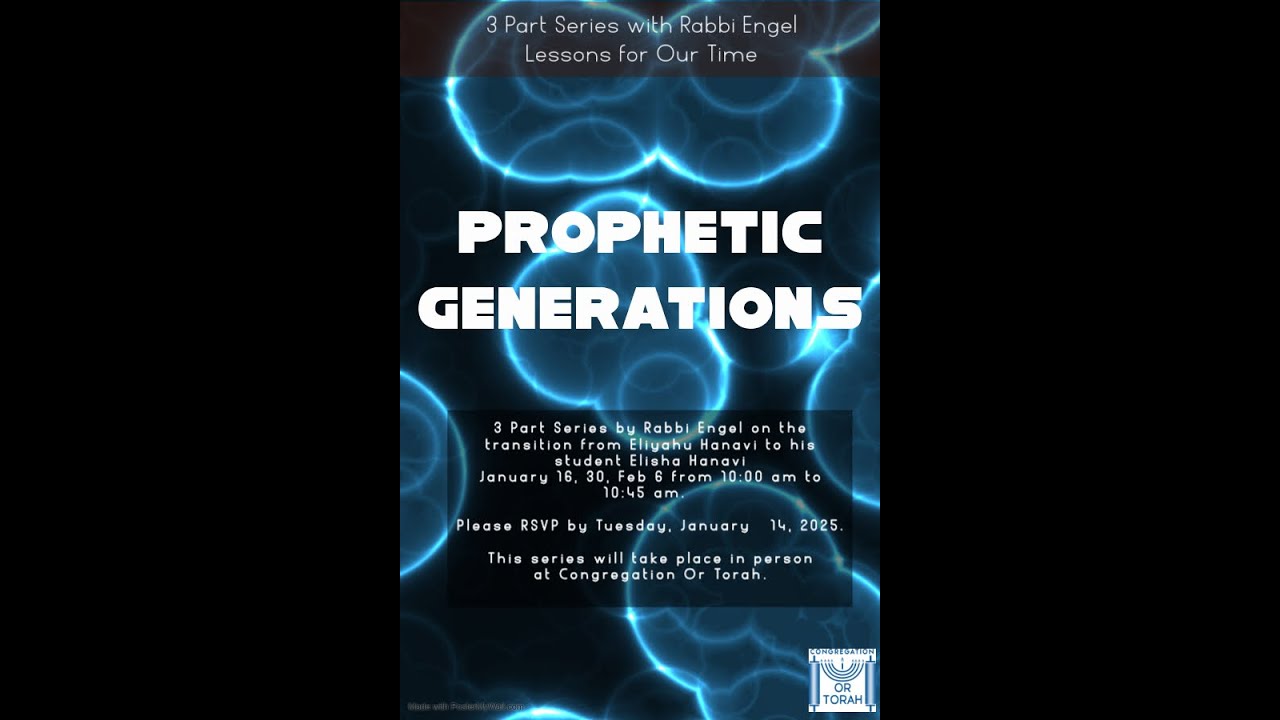Prophetic Generations Part 3 Melachim Bet Ch 2 - YouTube
