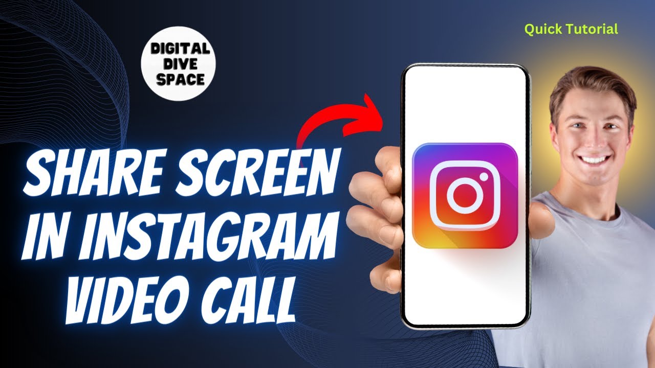 How To Share Screen in Instagram Video Call - YouTube