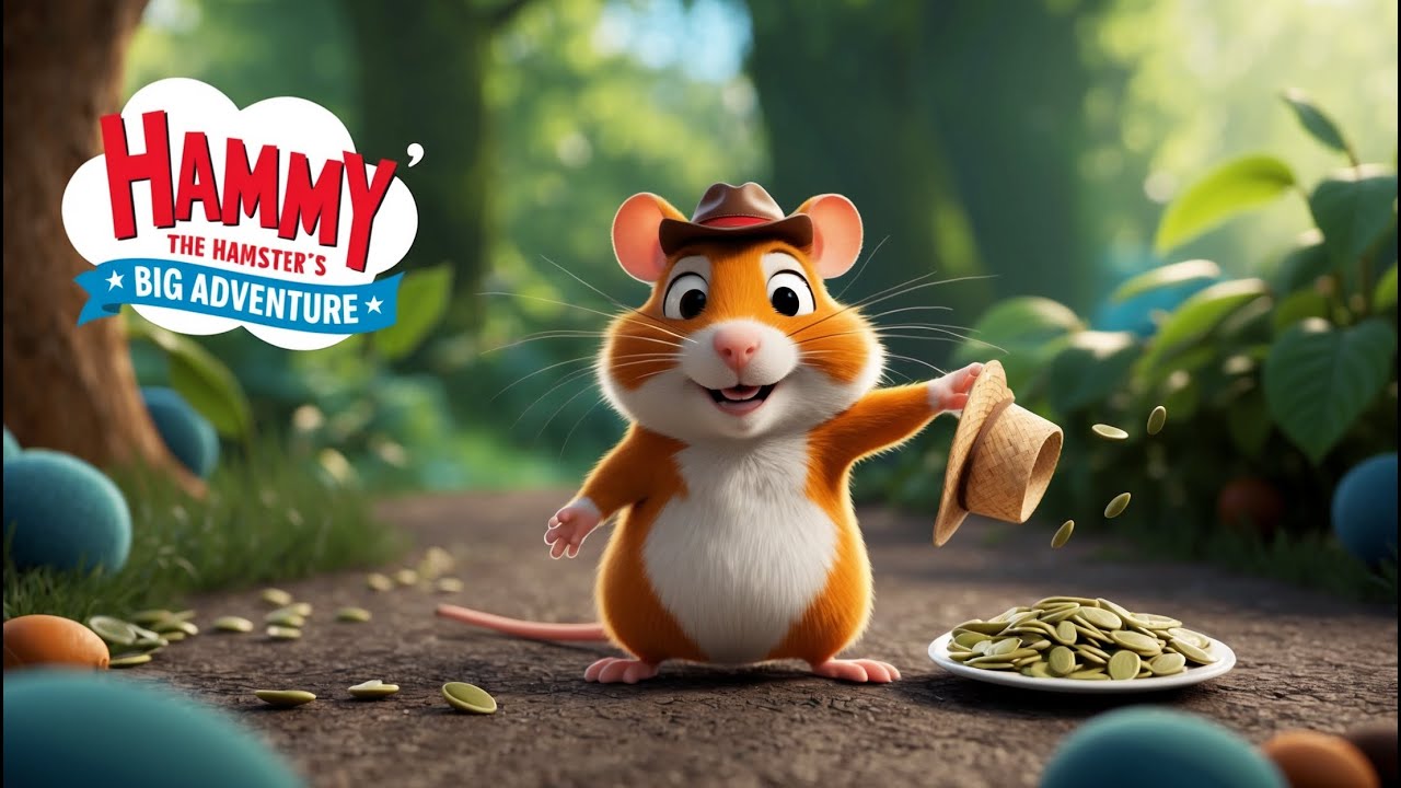 Hammy the Hamster Big Adventure | Fun Kids Storytime Animation |Learn ...