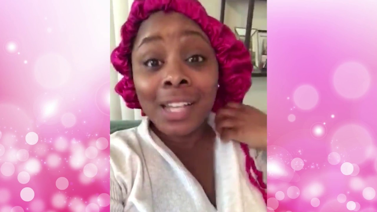 Bonnet Talk: How to Wear the Evolve Satin Adjustable Bonnet - YouTube