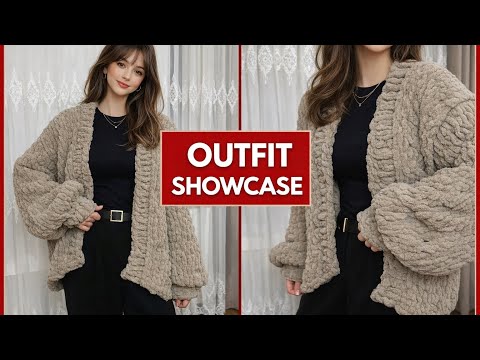 Alize Puffy ile Teddy Hırka Yapımı Balaclava💥1 Günde Teddy Hırkanı Yap ve Giy #crochet 