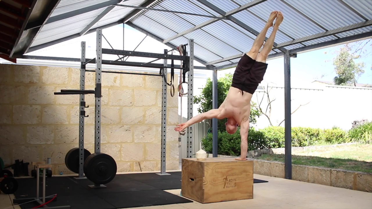 Single Arm Elbow Lever & Straight Body One Arm Handstand: Vlog 111 ...