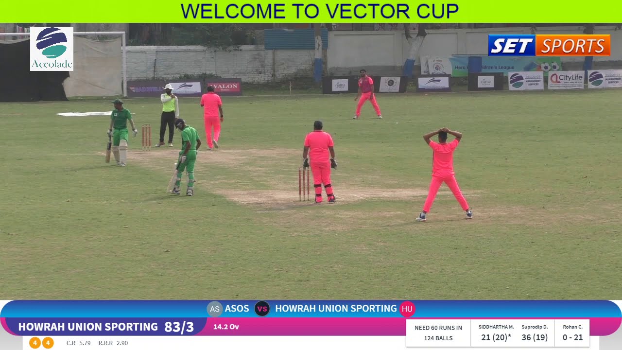 ASOS vs HOWRAH UNION SPORTING - YouTube