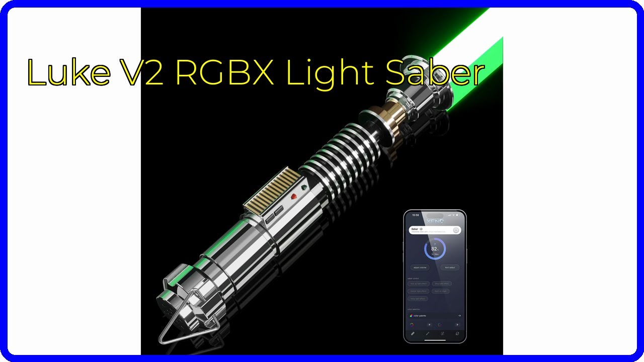 REVIEW (2025): Luke V2 RGBX Light Saber. First Look. - YouTube