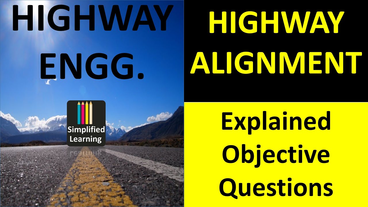 Highway Alignment | Explained MCQs of Highway Engineering - YouTube