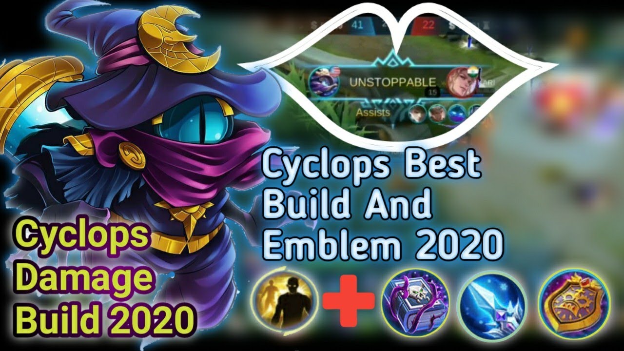 Cyclops Best Build and Emblem 2020 | Cyclops Damage Build 2020 ...
