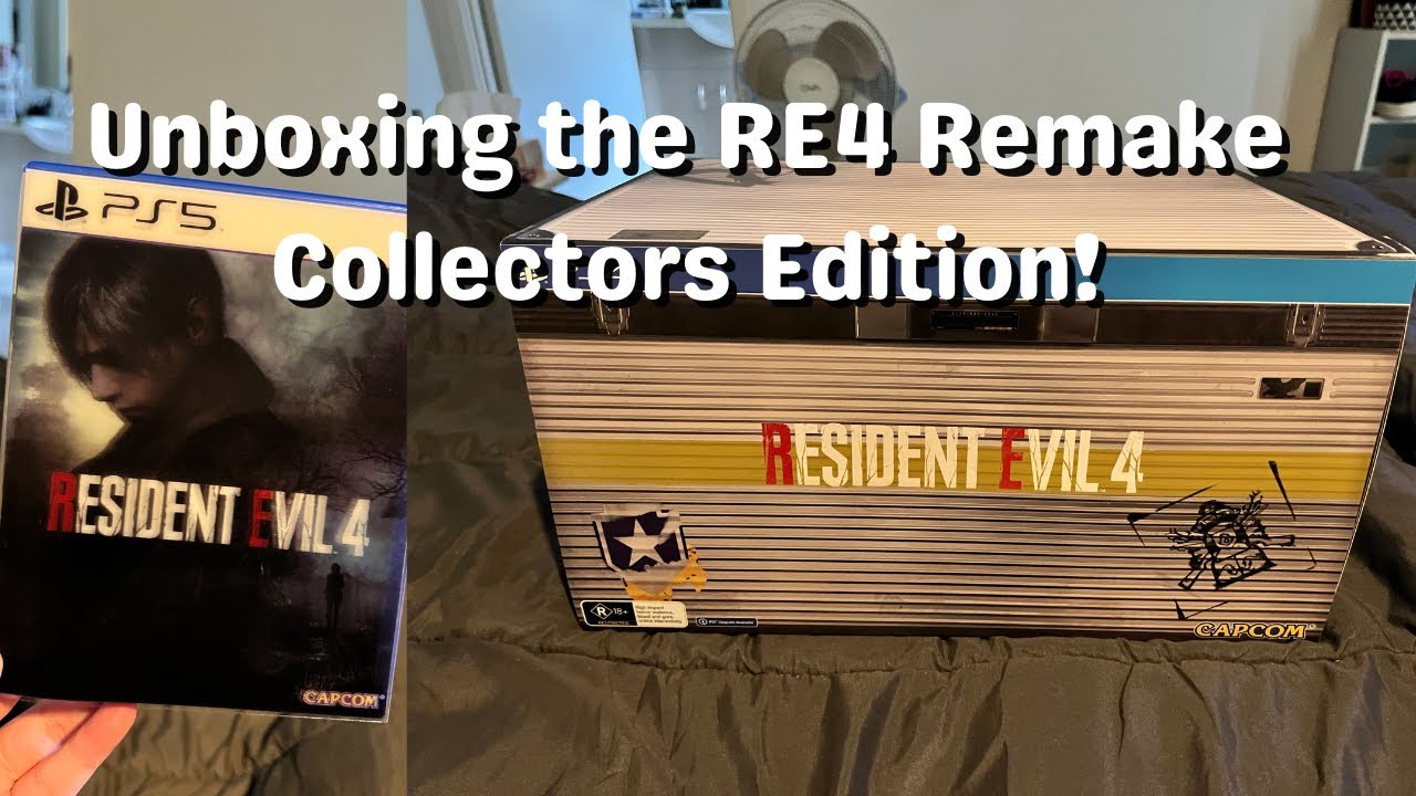 UNBOXING THE RE4 REMAKE COLLECTORS EDITION!! - YouTube