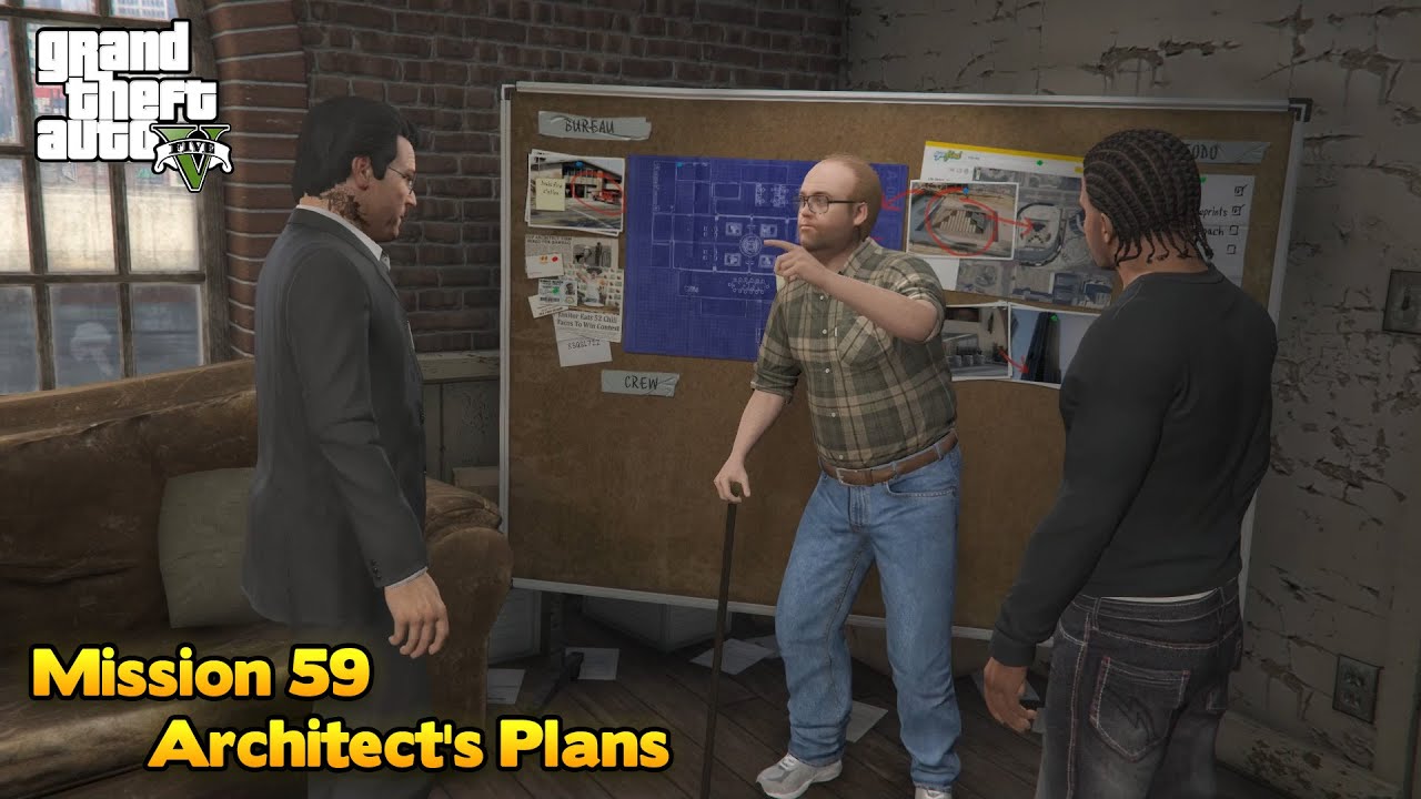 Grand Theft Auto V Mission 59 Architect's Plans - YouTube