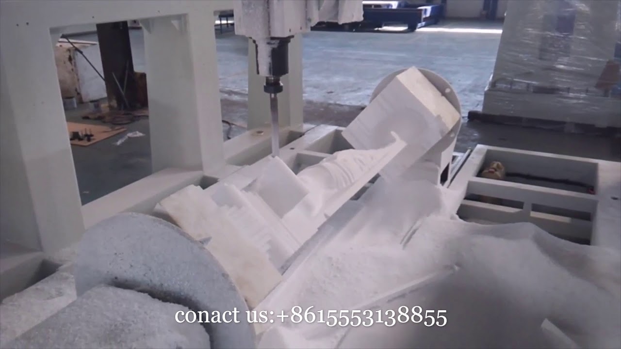 foam moulding molding cutting machine CNC foam molding route machine ...