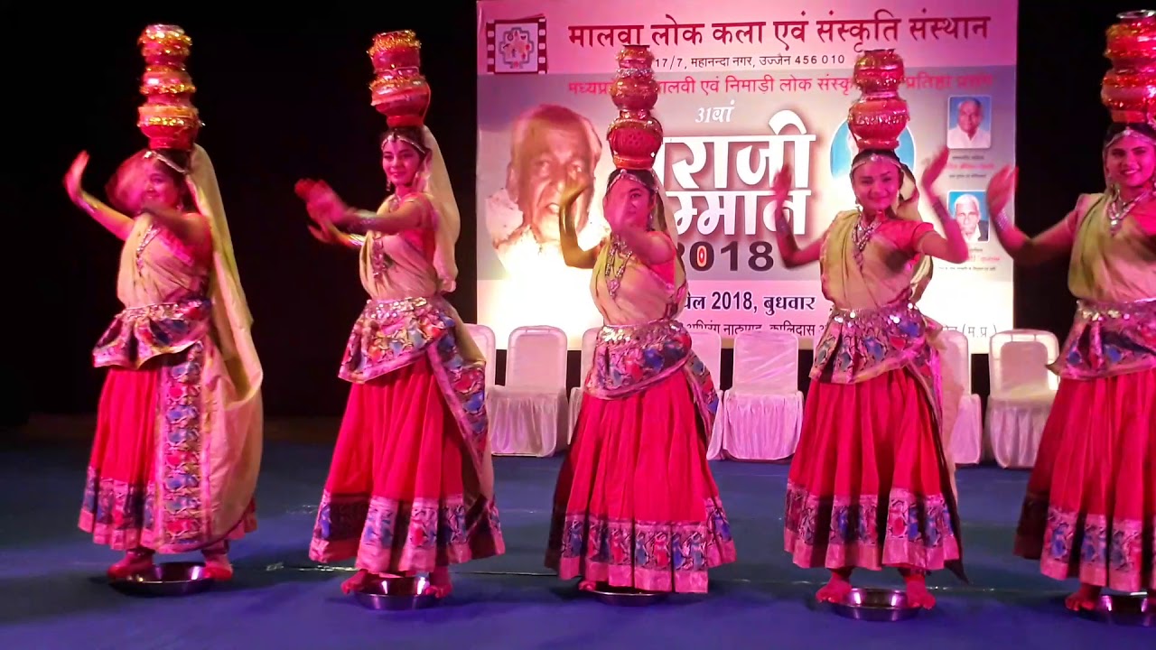 RAJASTHANI CHIRMI FOLK DANCE BY DISCIPLES OF Er.PRATIBHA RAGHUVANSHI ...