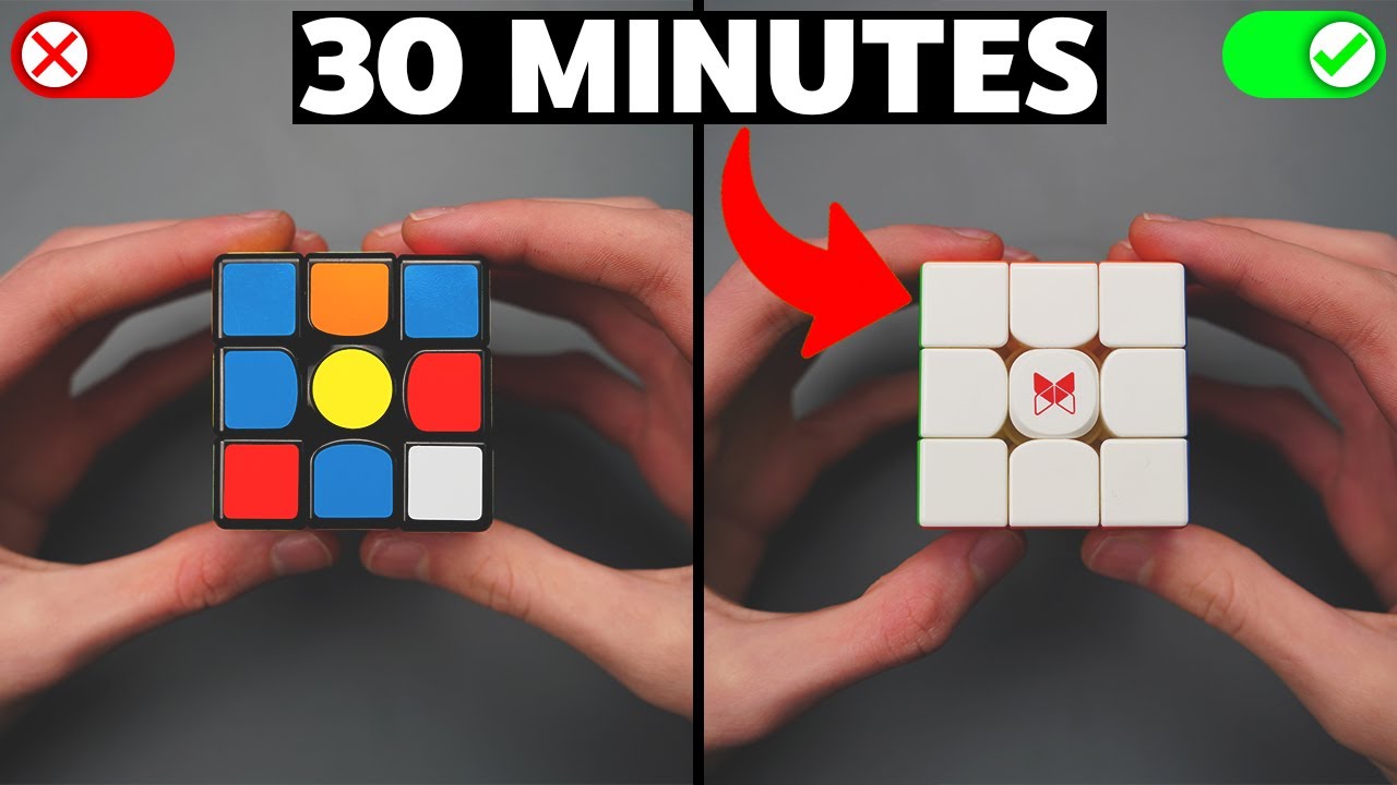 How to RAPIDLY Improve At Cubing (30 Minutes) - YouTube