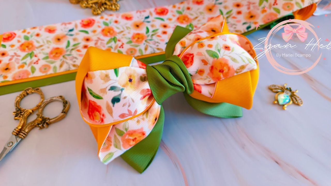 moño So'sok (enredado), Diseñado Destellos en Listón con Mariel Ocampo ...