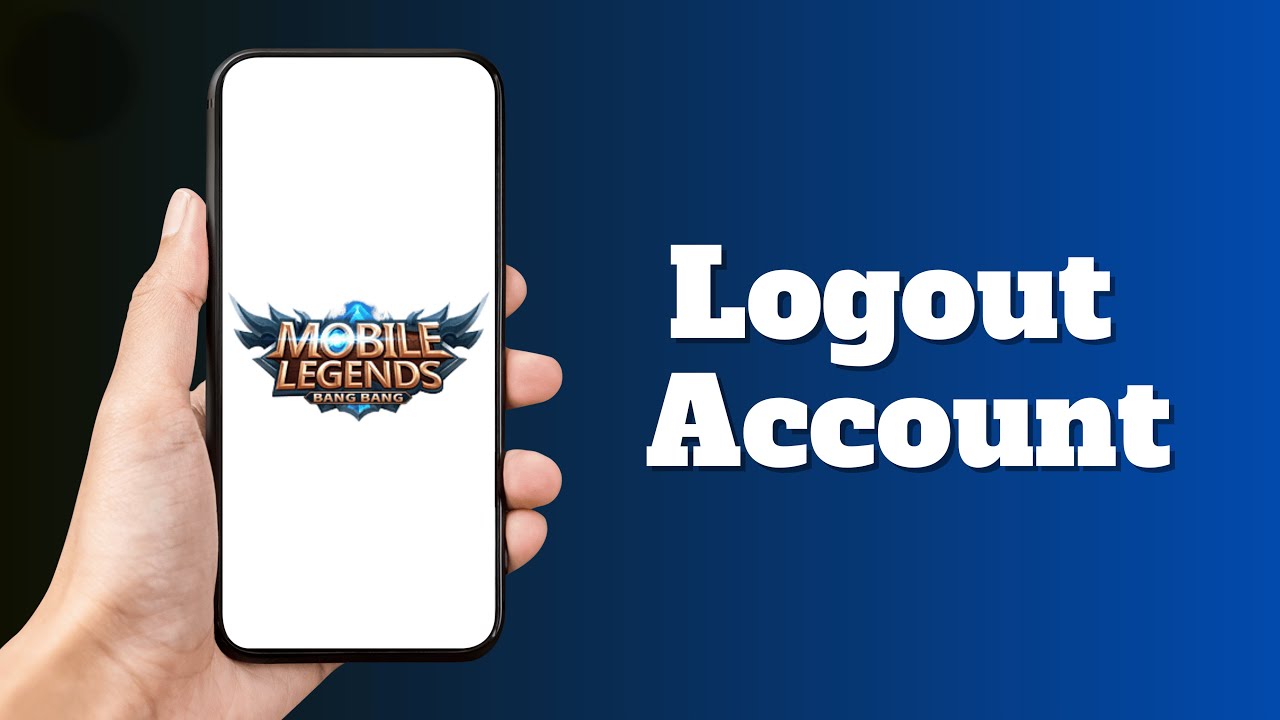 How to Logout Mobile Legends Account - YouTube