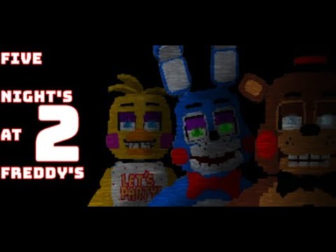 FNAF 2 Map in Minecraft - YouTube