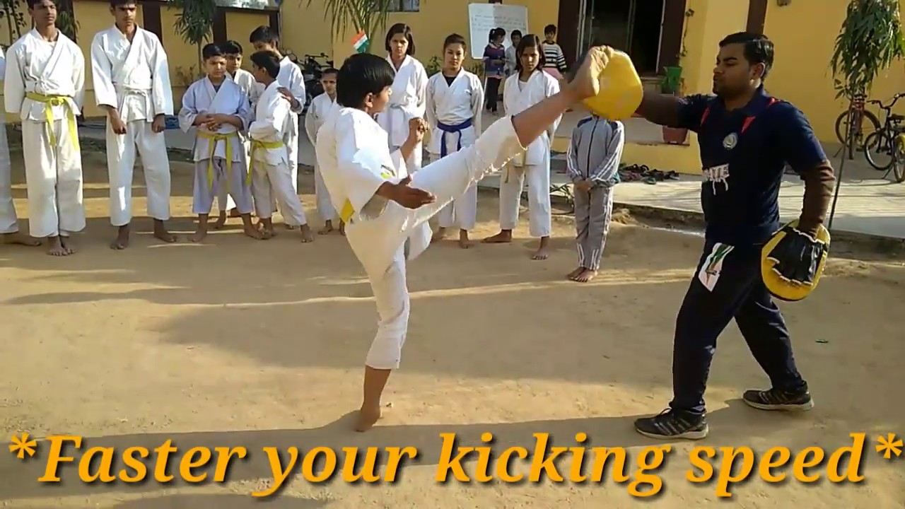How to improve your kicking speed and power /karate kids /martial arts ...