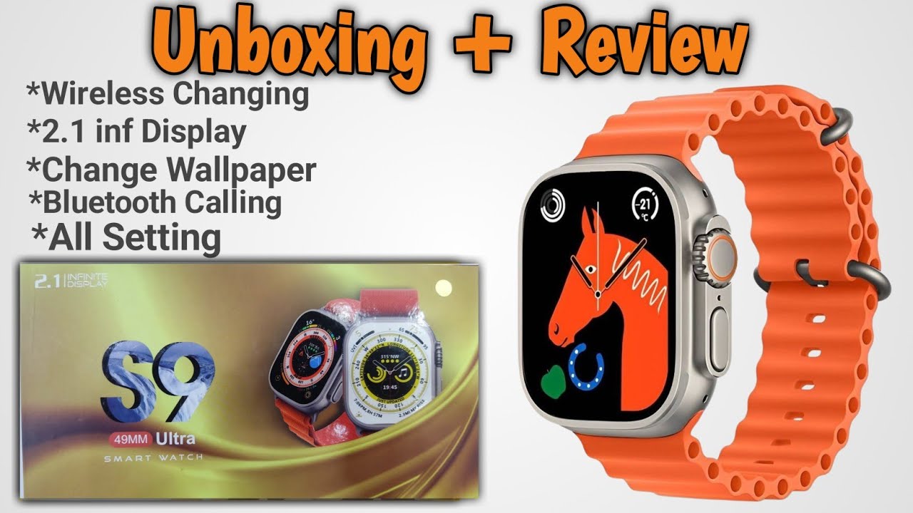 How To Connect S9 Ultra Watch To Phone | S9 Ultra Smartwatch | Mr Ammar Tech - YouTube