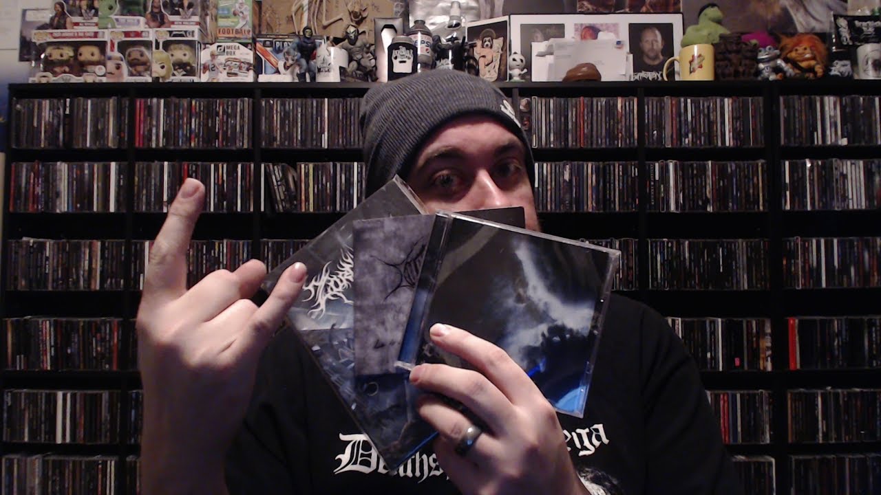A small black metal CD collection update - YouTube