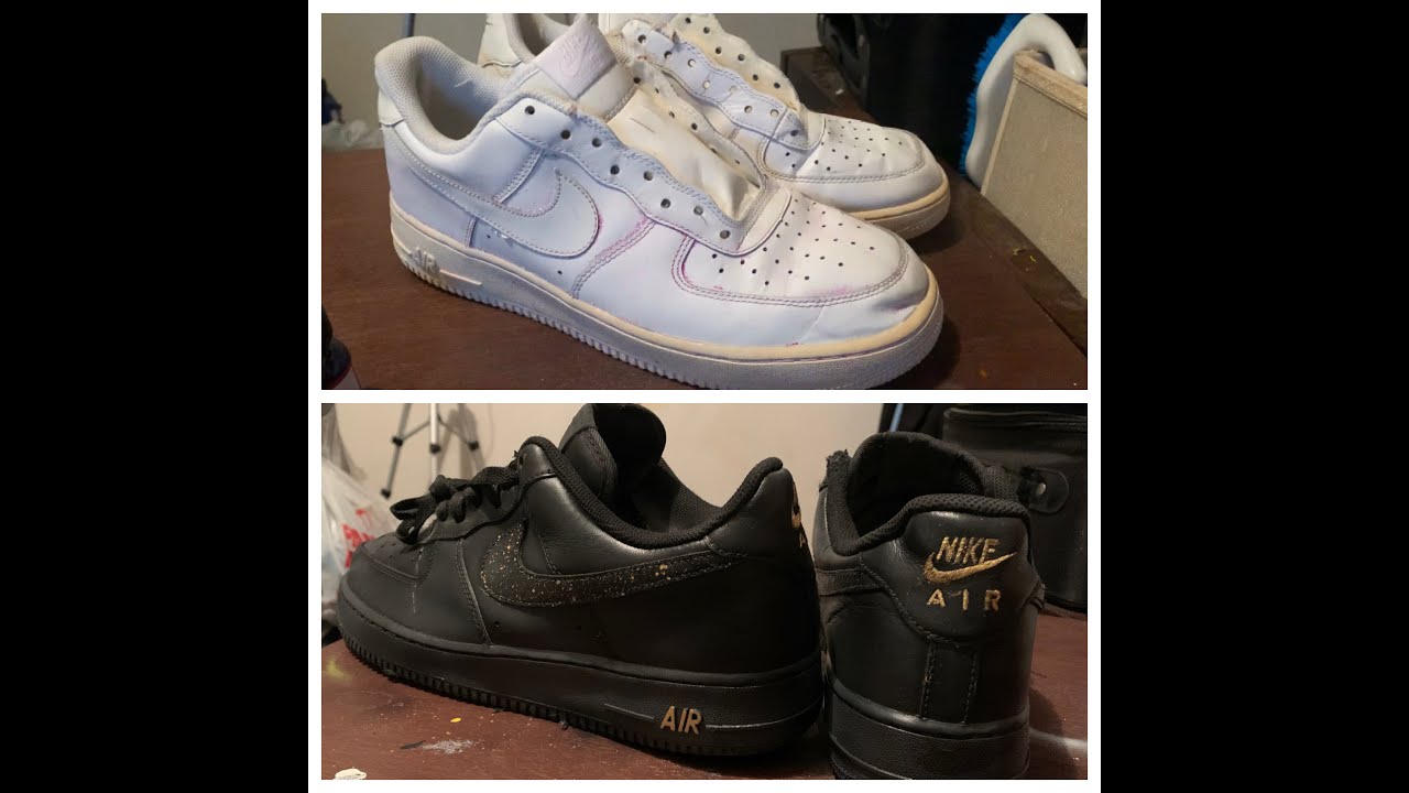 Buying beat air force 1’s from goodwill and customizing them! | Lace ...