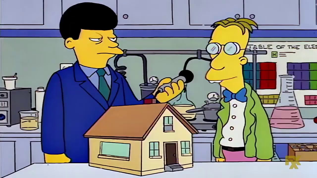 Sistema de seguridad del Profesor Frink - YouTube