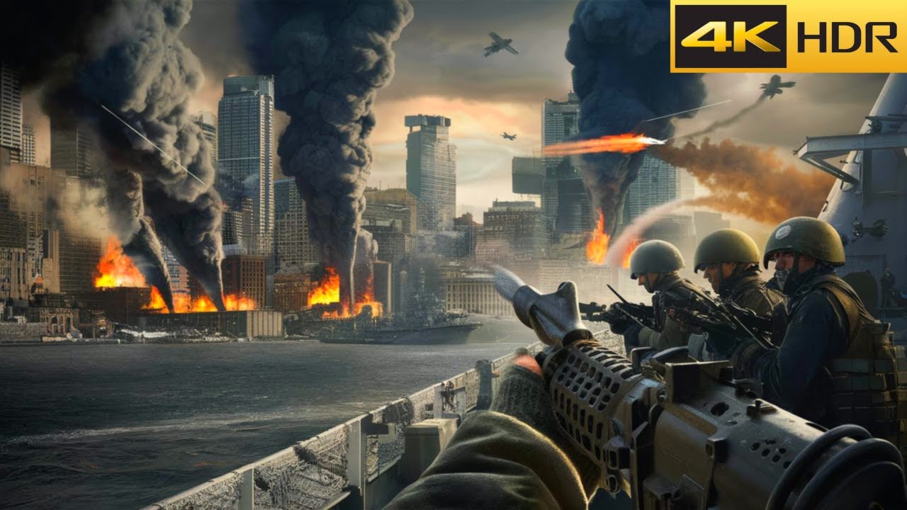 New York Attack | Call Of Duty MW 2011 | Ultra Graphics Settings [4K ...