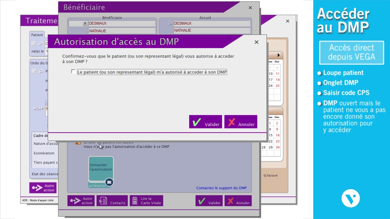 Accéder au DMP de votre patient - YouTube