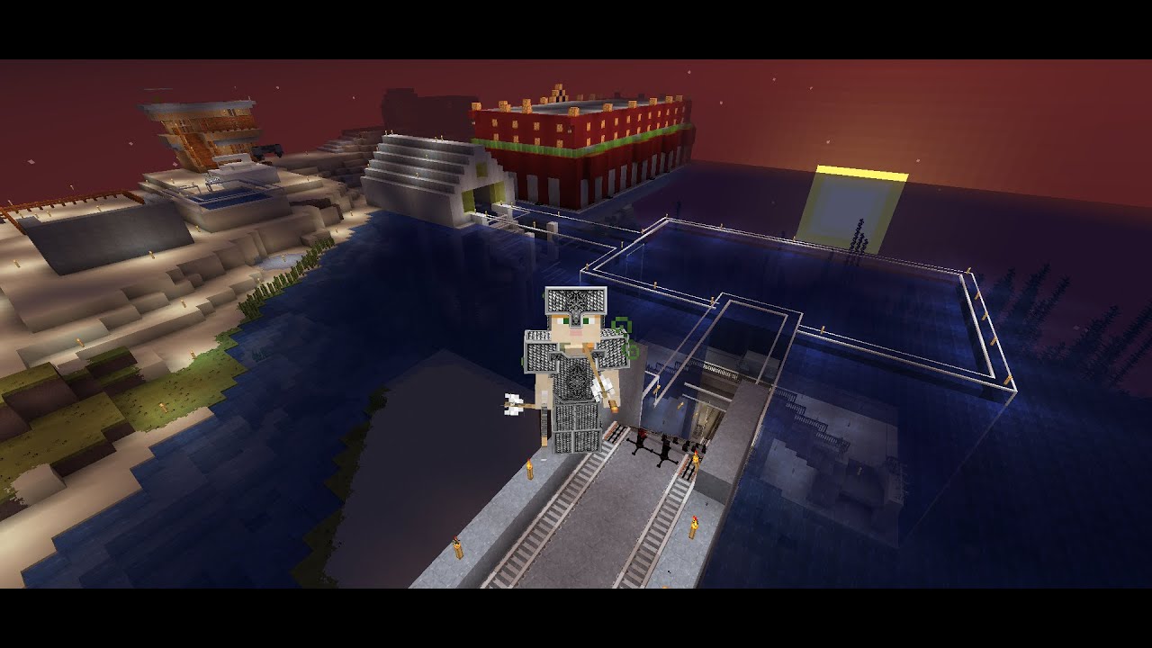Minecraft India live ! train station work in progress - YouTube