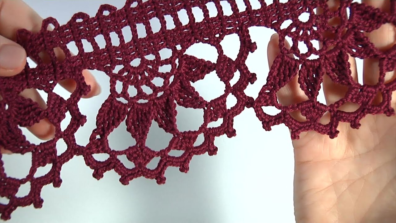 SUPER BEAUTIFUL crochet LACE/Crochets FAST, looks AMAZING/Author's ...
