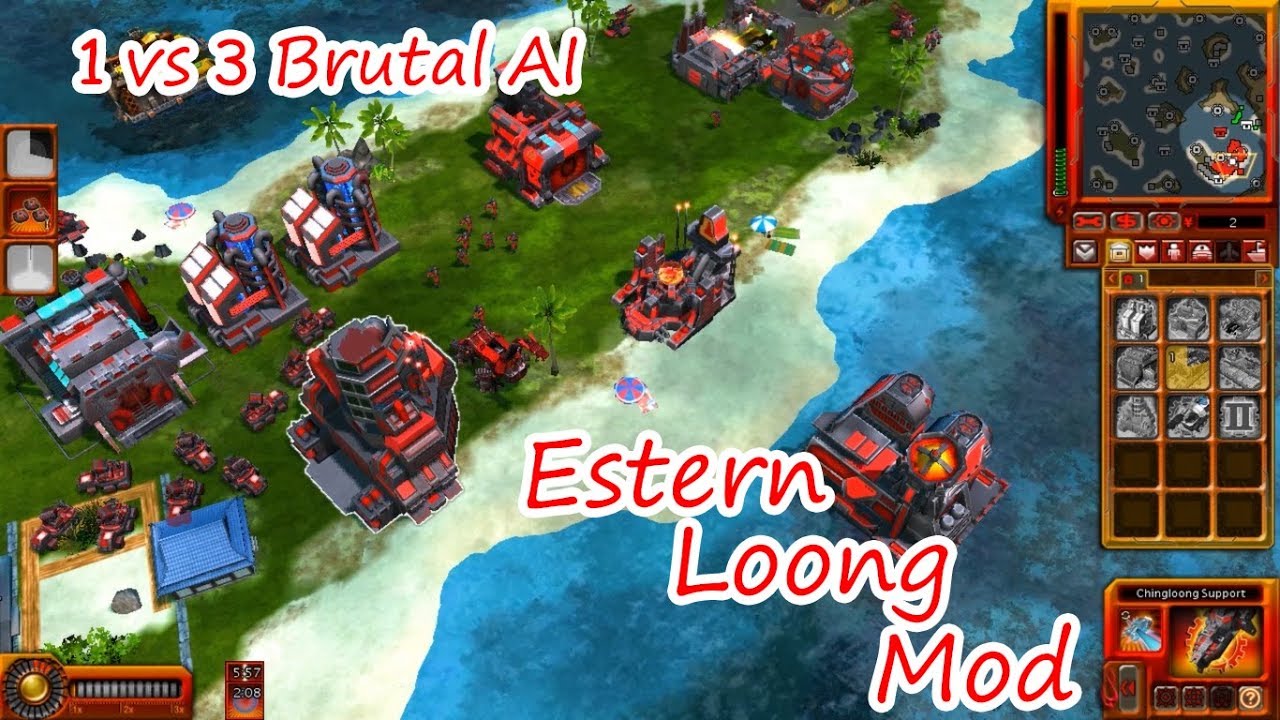 Red Alert 3 - China Mod | War World III Gameplay - YouTube