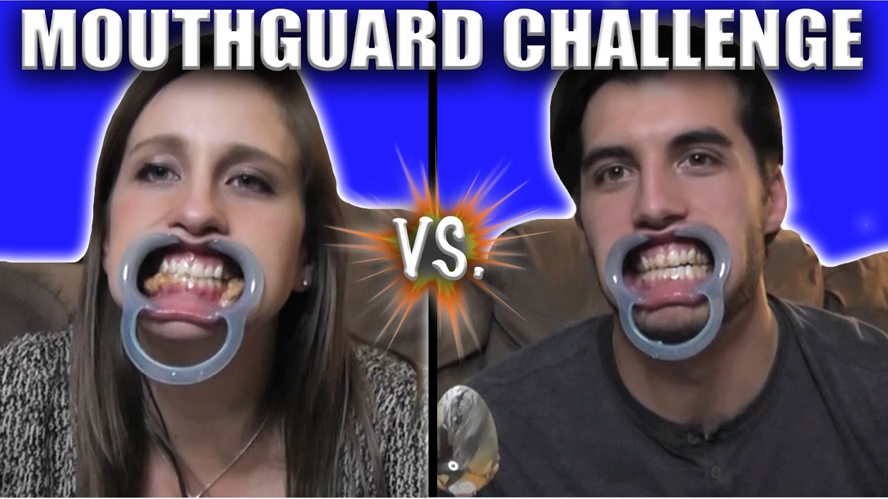 MOUTHGUARD CHALLENGE (Gross) - YouTube