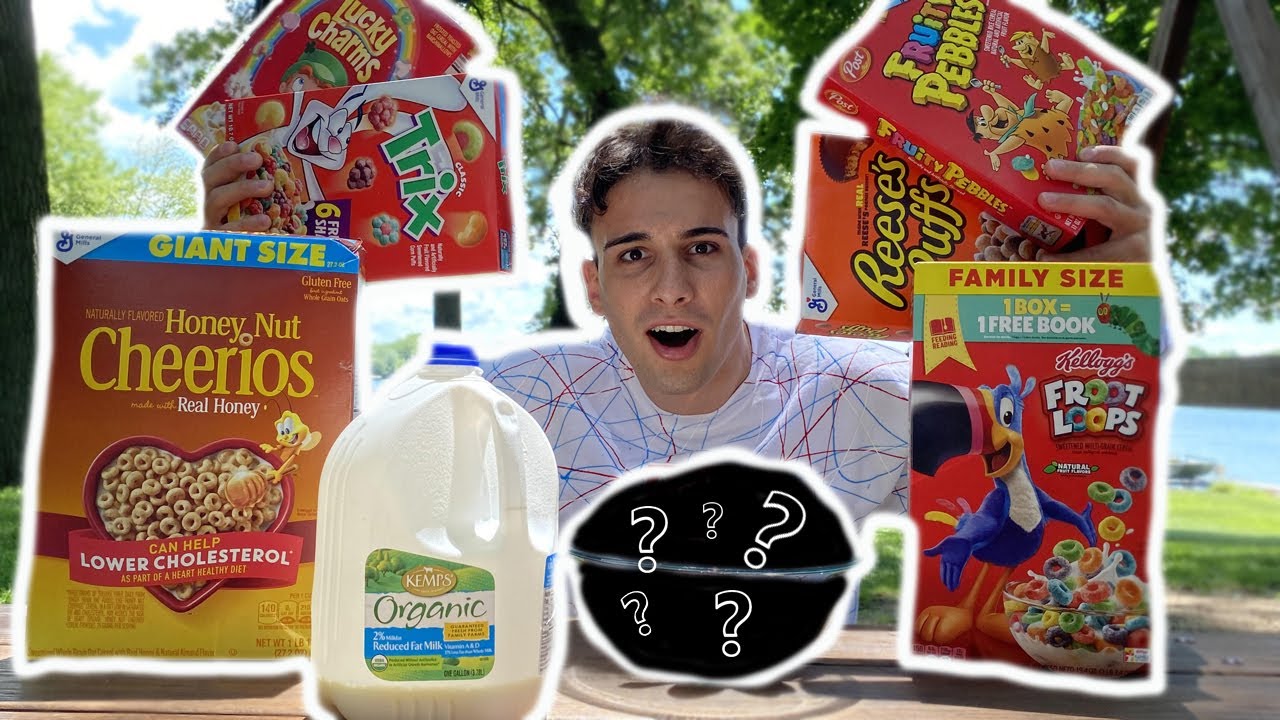 CRAZIEST CEREAL COMBINATION!! - YouTube