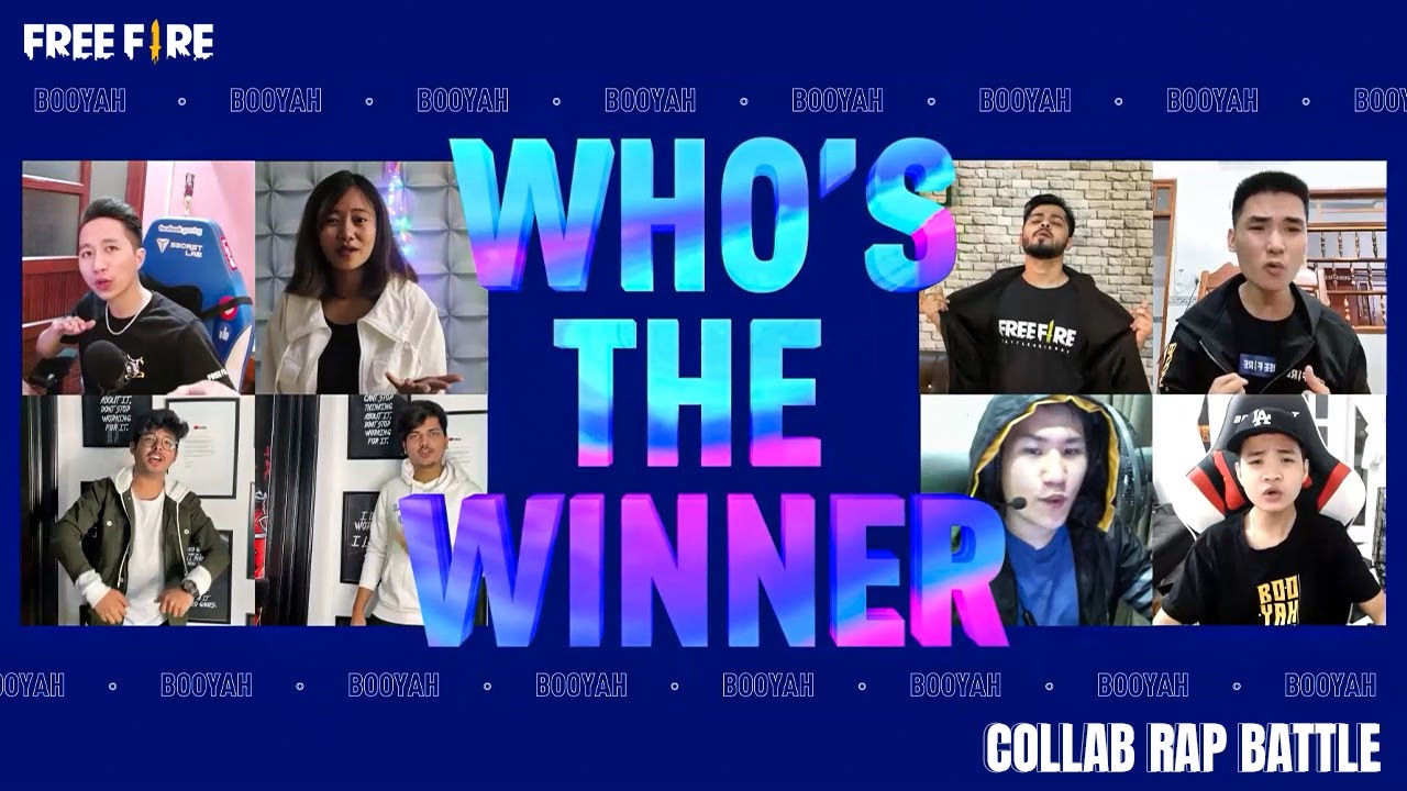 Who's the Winner - Special Rap Battle Collaboration | Free Fire ...